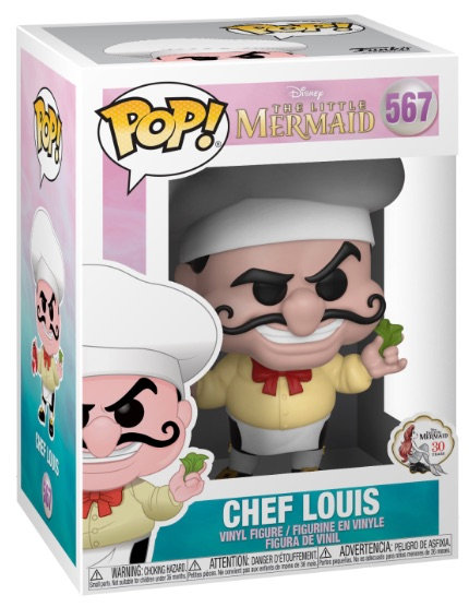 Little Mermaid - Chef Louis POP Vinyl Figure | Minotaur.cz