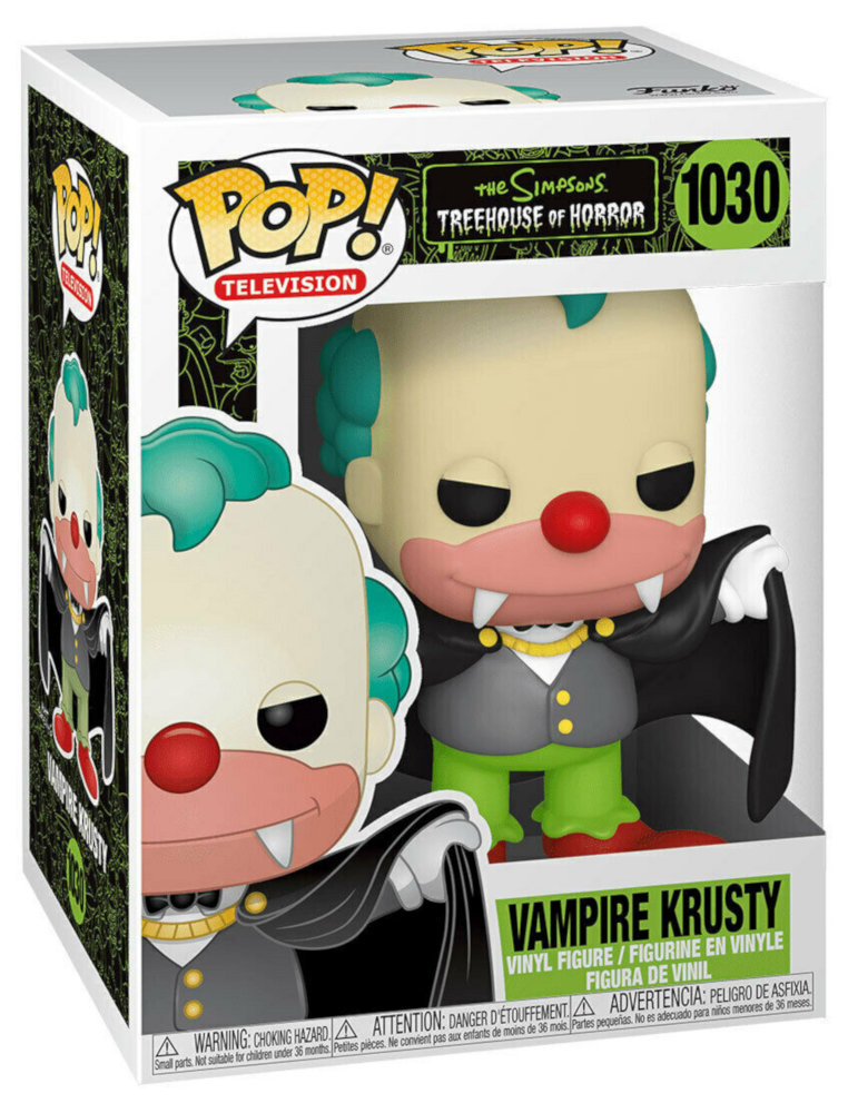 Simpsons - Treehouse of Horror - Vampire Krusty POP Vinyl Figure ...