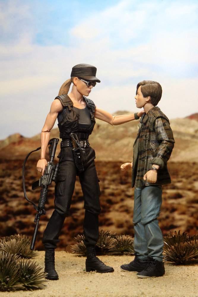 Terminator 2 - Sarah Connor and John Connor 2-pack Action Figures ...