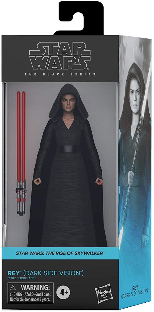 Star Wars - The Black Series - Rey (Dark Side Vision) Action Figure ...