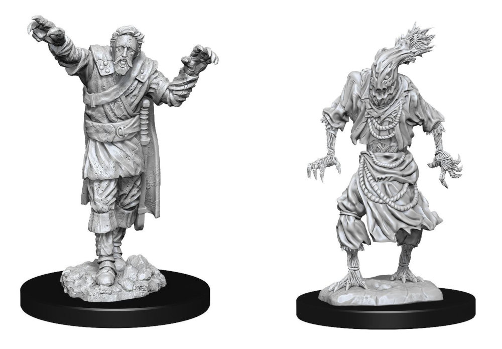 Figurka D&D - Scarecrow & Stone Cursed - Unpainted (Dungeons & Dragons ...