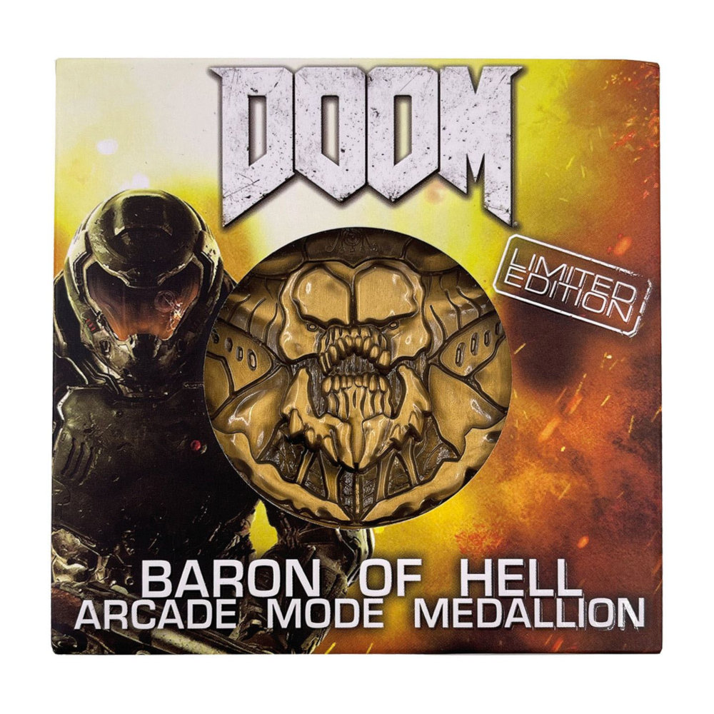 Doom - Baron of Hell - Arcade Mode Medallion | Minotaur.cz
