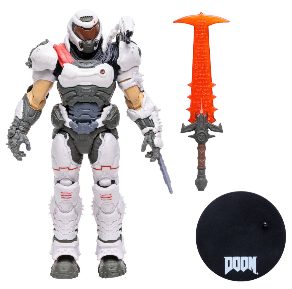 Doom: Eternal - Doom Slayer (White Armor) Action Figure | Minotaur.cz