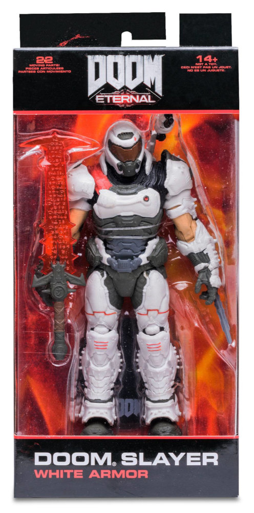 Doom: Eternal - Doom Slayer (White Armor) Action Figure | Minotaur.cz