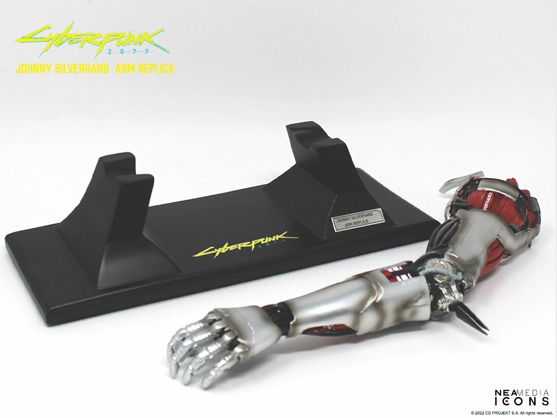 Cyberpunk 2077: Johnny Silverhand Arm Replica | Minotaur.cz