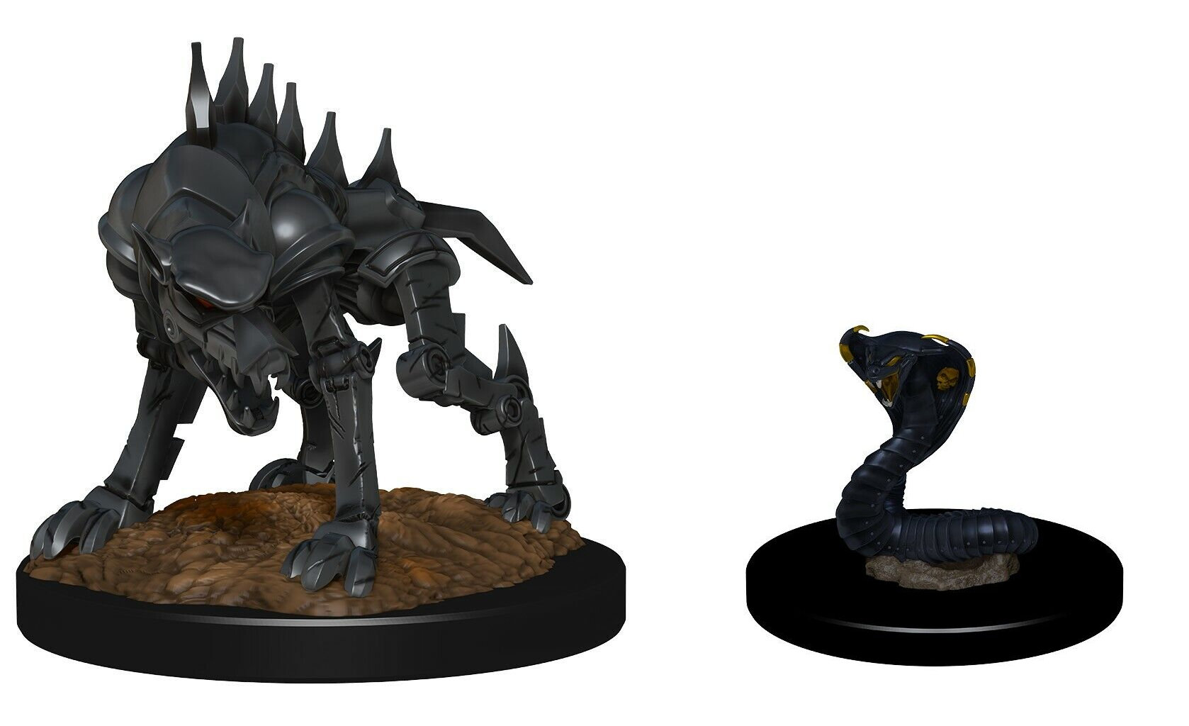 Figurka D&D - Iron Cobra & Iron Defender - Unpainted (Dungeons ...