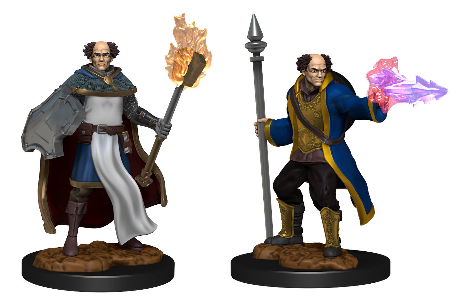 Figurka D&D - Multiclass Cleric / Wizard - Unpainted (Dungeons ...