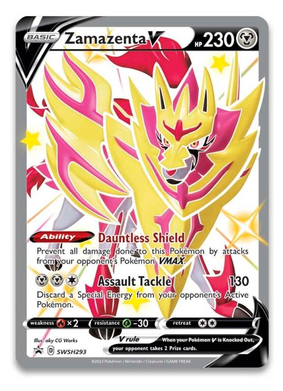 Pokémon: Crown Zenith - Shiny Zamazenta Premium Figure Collection ...