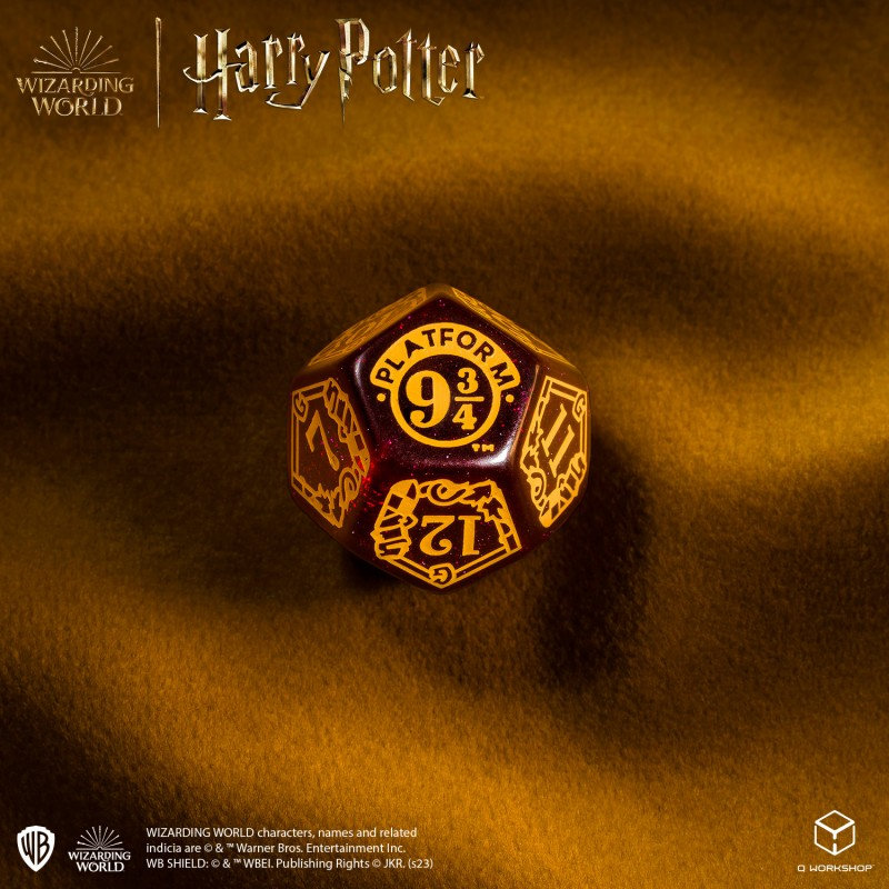 Sada 7 RPG kostek - Harry Potter - Nebelvír (Gryffindor) - Red Modern ...