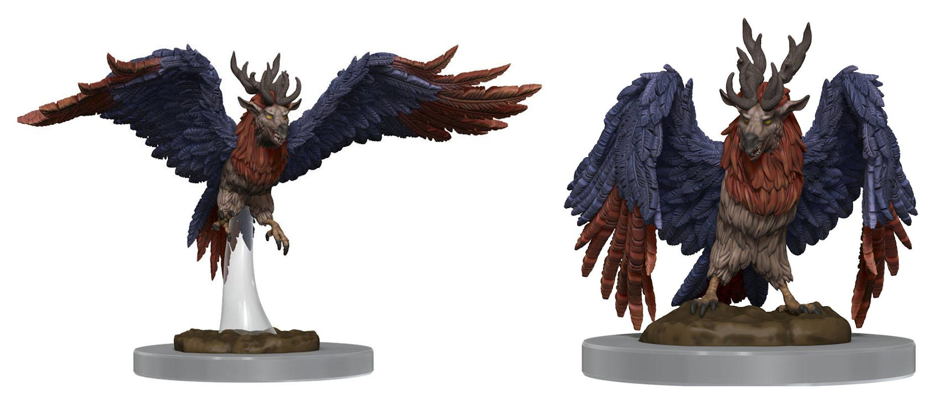 Figurka D&D - Perytons - Unpainted (Dungeons & Dragons: Nolzur's ...