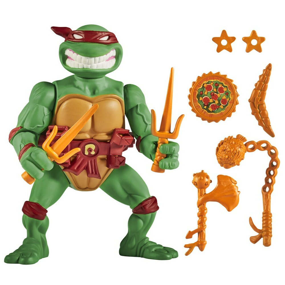 Teenage Mutant Ninja Turtles - Classic Raphael with Storage Shell akční ...