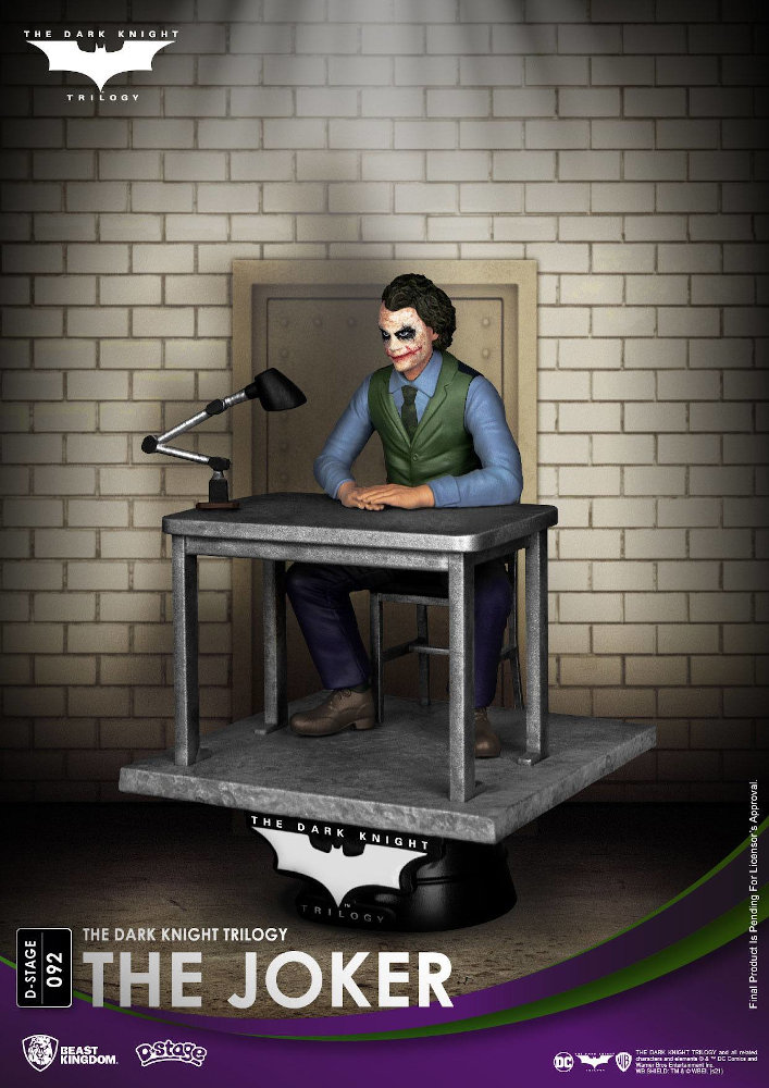 DC Comics - The Dark Knight Trilogy - The Joker D-Stage PVC diorama ...