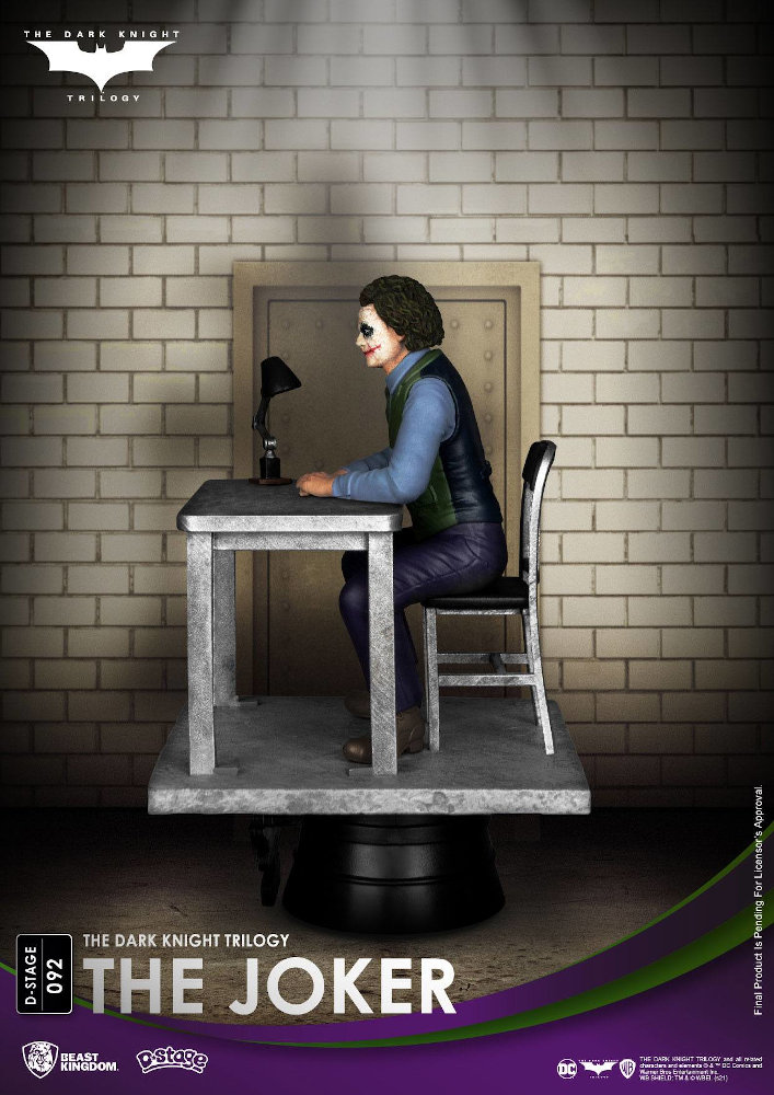 DC Comics - The Dark Knight Trilogy - The Joker D-Stage PVC diorama ...