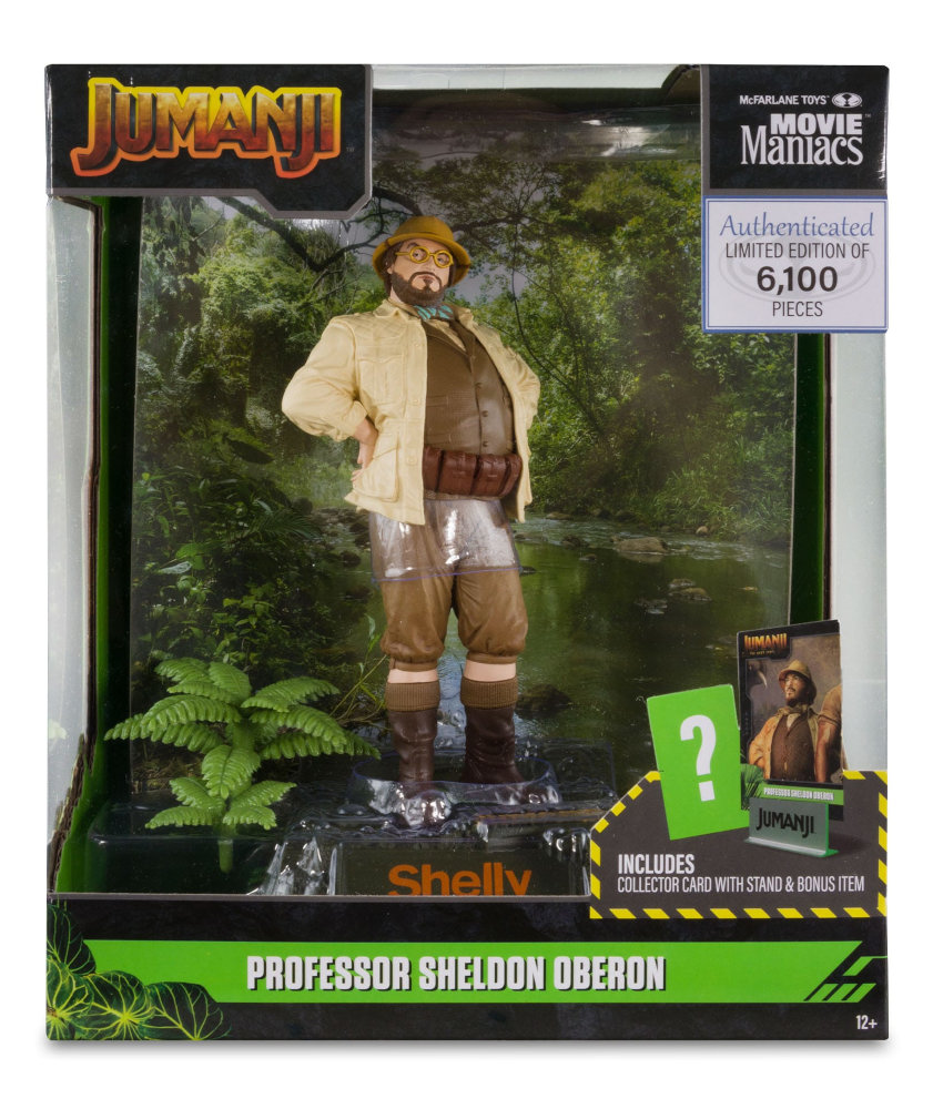 Jumanji - Professor Sheldon Oberon - Movie Maniacs soška | Minotaur.cz