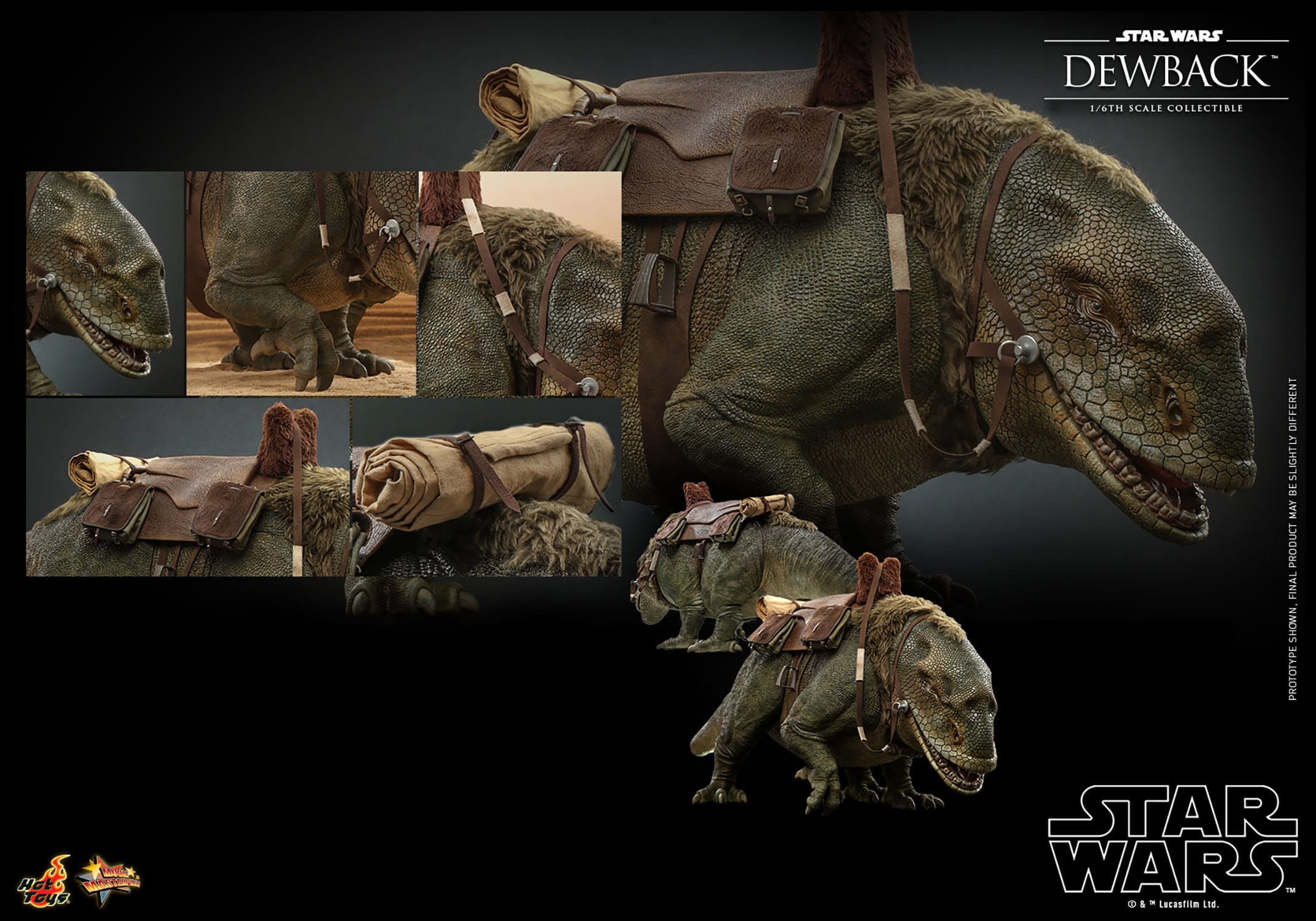 Star Wars - Dewback 1/6 akční figurka (Episode IV) | Minotaur.cz