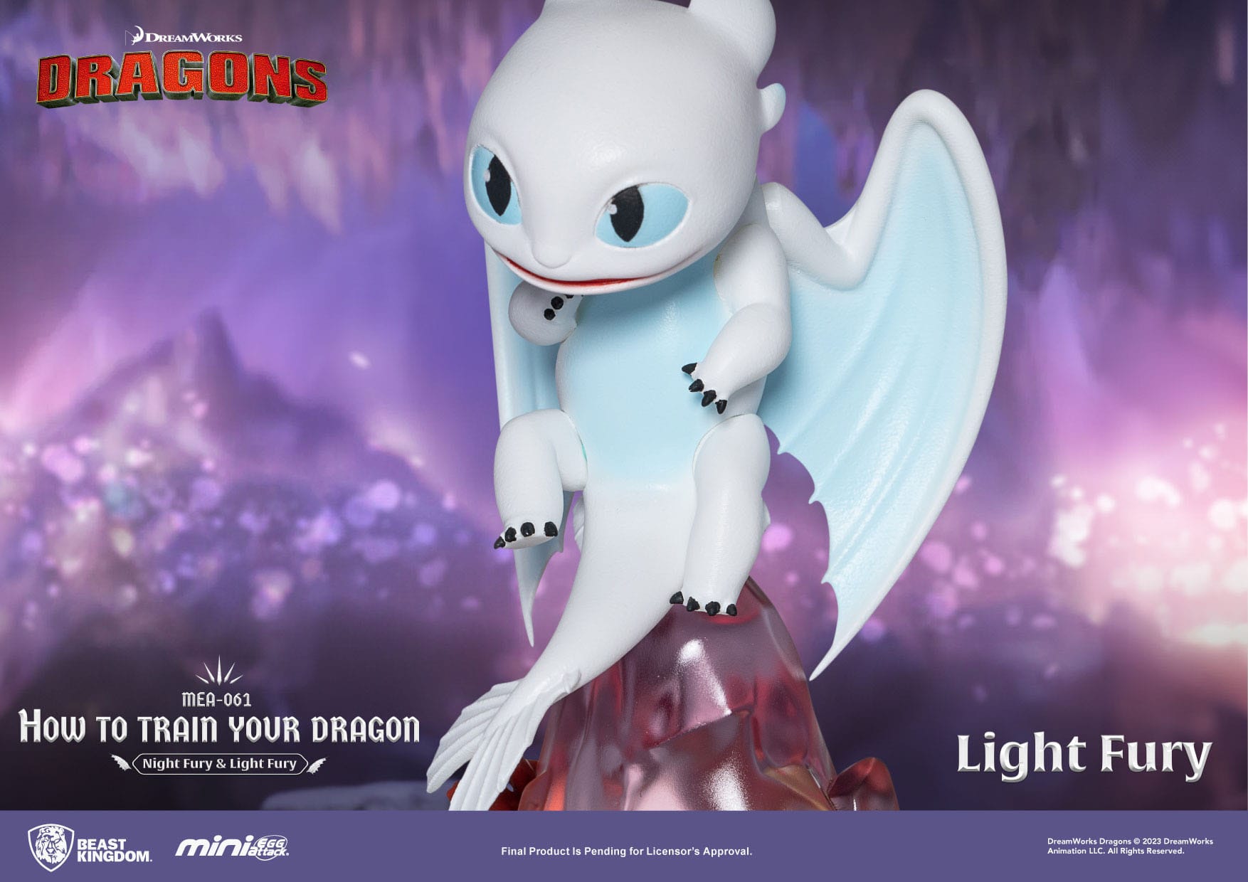 How To Train Your Dragon - Night Fury & Light Fury Mini Egg Attack 2 ...