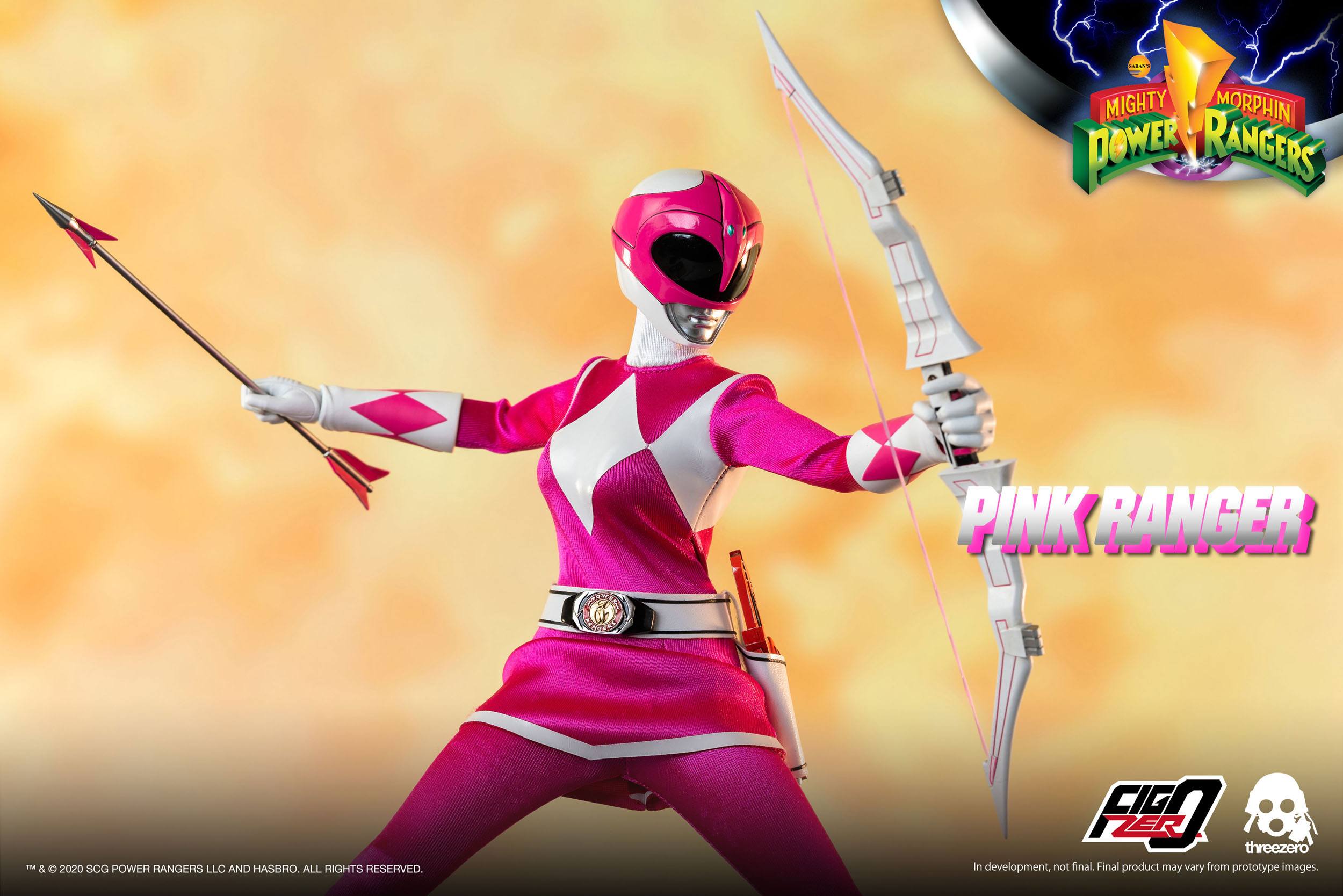 Mighty Morphin Power Rangers - Pink Ranger FigZero 1/6 akční figurka 30 ...