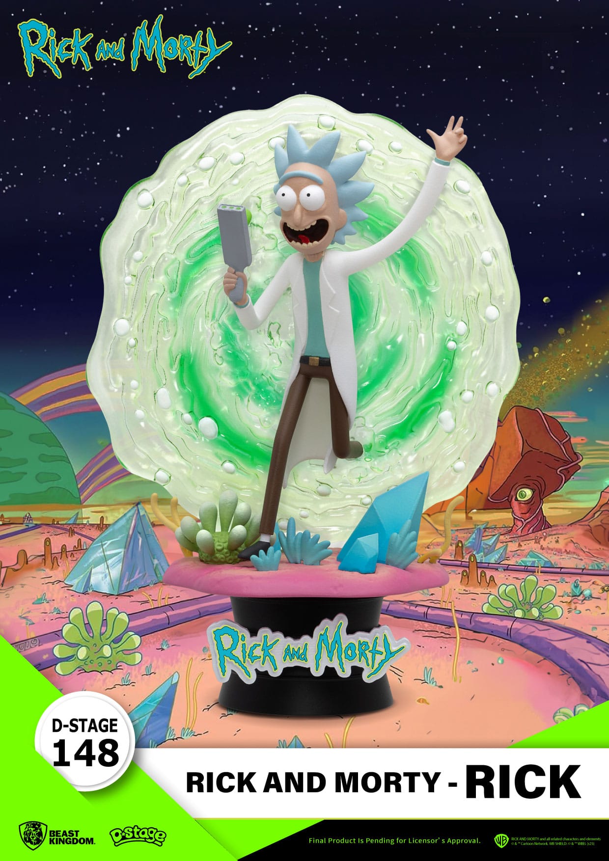Rick & Morty - Rick D-Stage PVC diorama 14 cm | Minotaur.cz