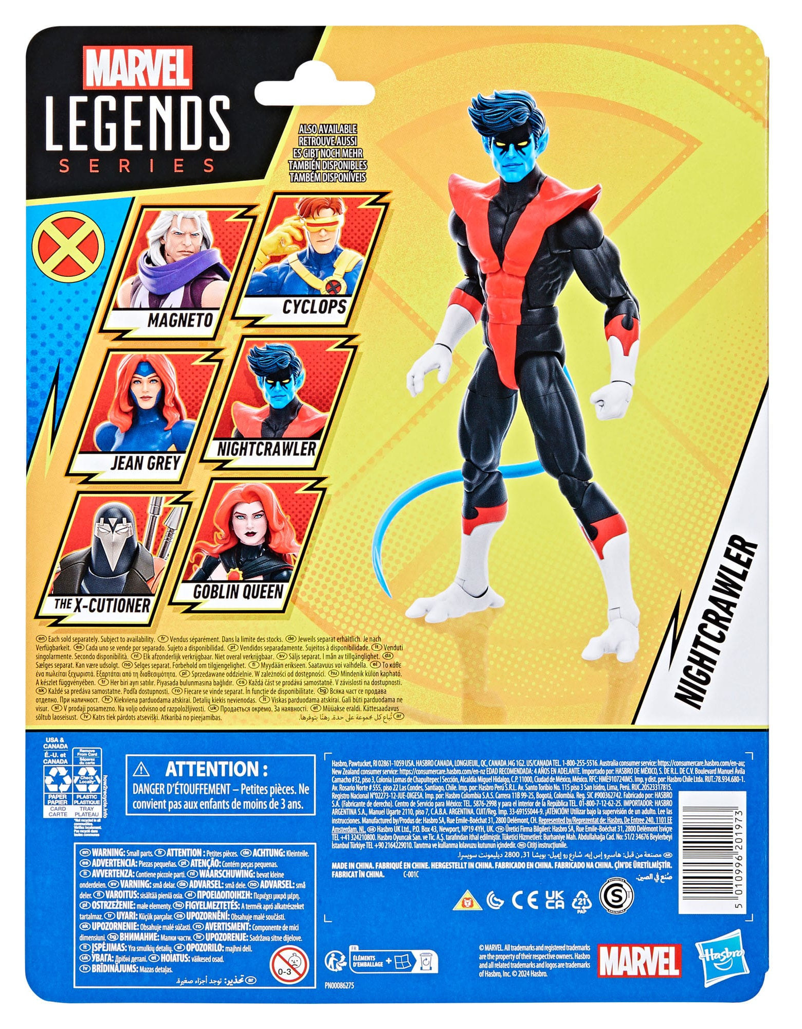Marvel - Legends Series - Nightcrawler (X-Men 97) akční figurka 15 cm ...